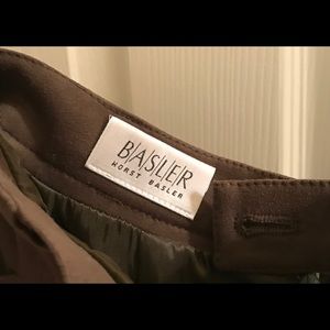 Basler | Skirts | Basler Skirt In Olive Green 0 New Milled Wool | Poshmark
